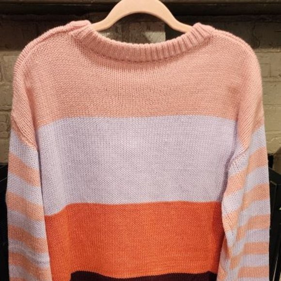 Source Unknown | Sweaters | Multicolored Large Womans Sweater | Poshmark